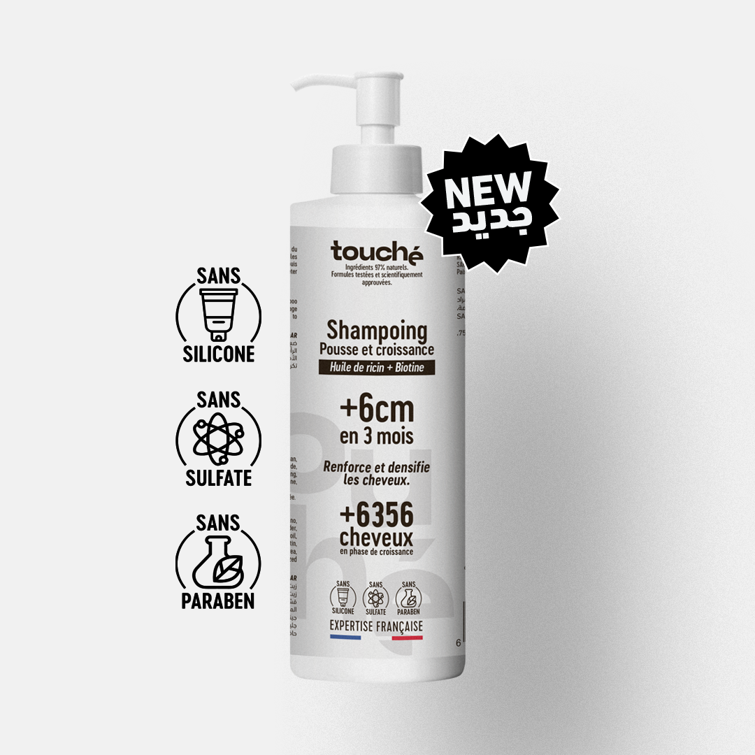 Shampooing Pousse et croissance - Touché Skincare Lab
